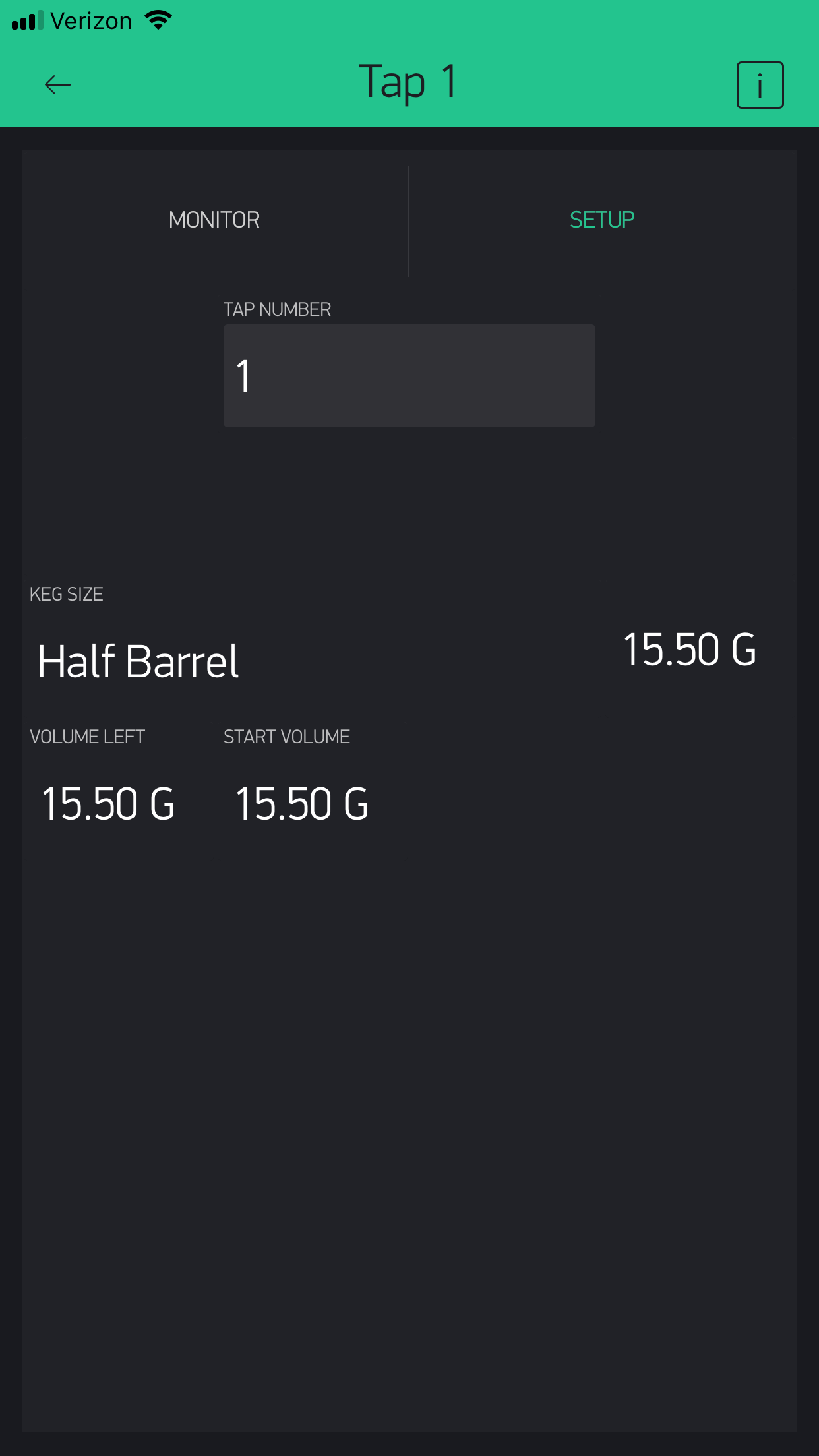 From the Tap Setup page, enter the Taplist.io tap number to be assigned ...